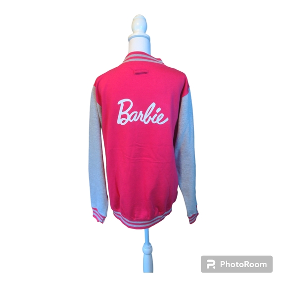Barbie | Jackets & Coats | Barbie Wms Varsity Jacket Letterman Style ...